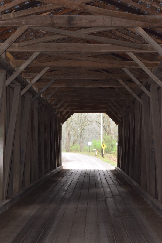Gregg Mill Covered Bridge - Clio