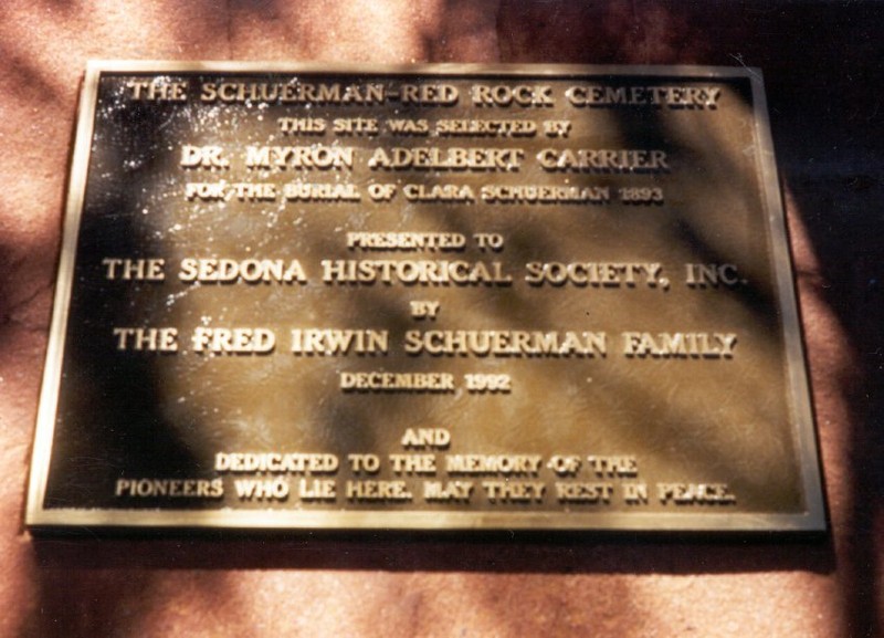 Schuerman Red Rock Cemetery - Clio