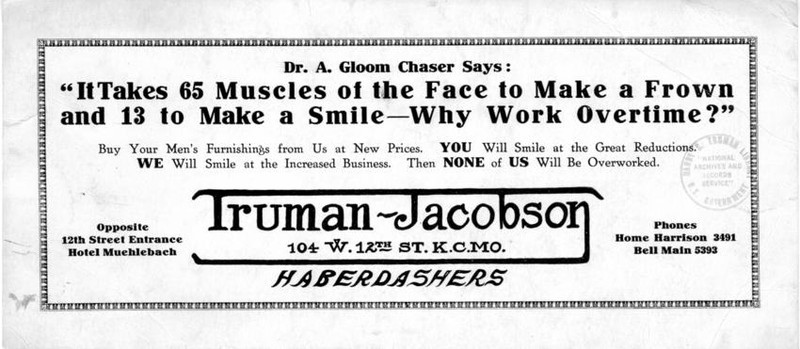 Glennon Hotel and Truman and Jacobson Haberdashery (1919-1922) - Clio