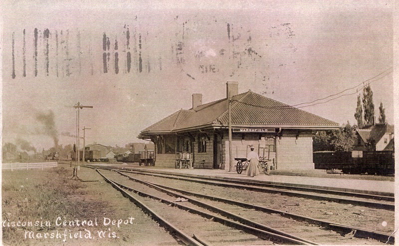 Marshfield Former Soo Line Depot - Clio