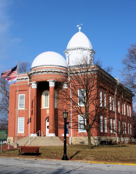 Moniteau County Courthouse and Courthouse Square - Clio