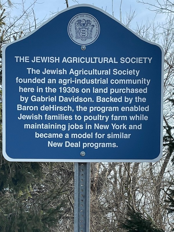 Jewish Agricultural Society - Clio