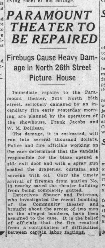 3816 N. 26th St. (1923) - Clio