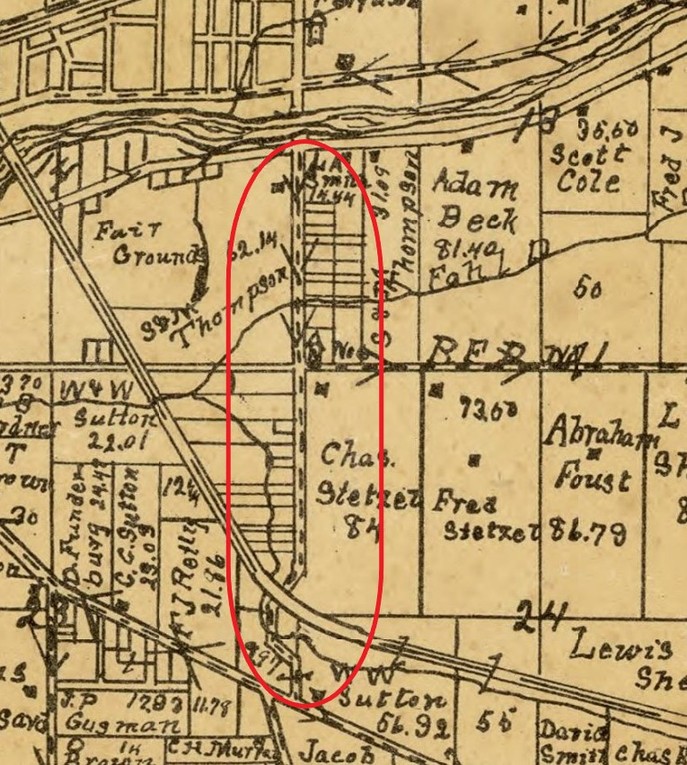 Stringtown (Huntington, Named Place) - Clio