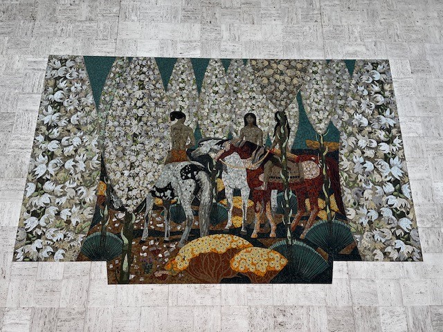 Millard Sheets artwork in Claremont CA - Clio