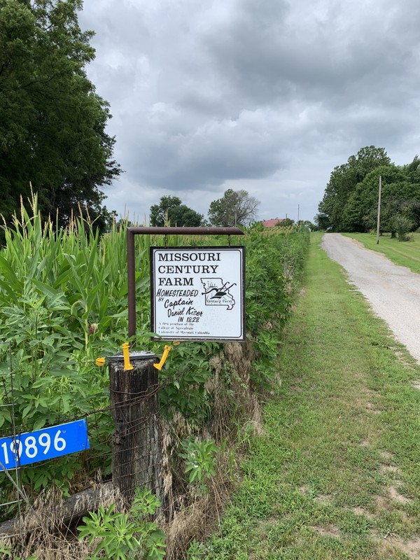 Santa Fe Trail Marker; Kiser's Spring - Clio