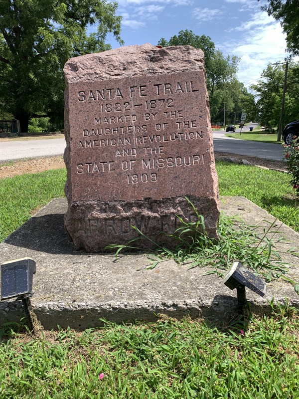 Santa Fe Trail Marker; Arrow Rock - Clio