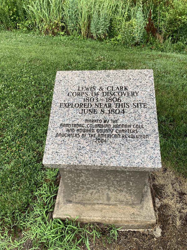 Santa Fe Trail Marker; Old Franklin - Clio