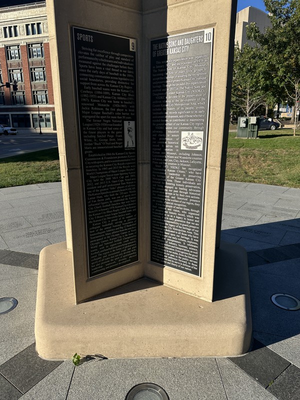 The Native Sons and Daughters of Greater Kansas City Monument - Clio