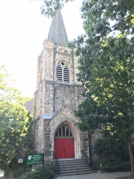 Trinity Parish Church and Historical Marker - Clio