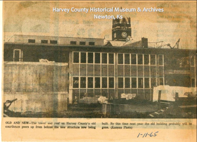 The Harvey County Courthouse Block - Clio