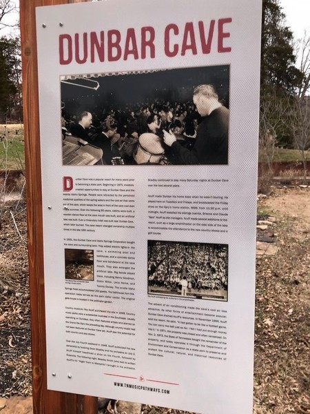 Dunbar Cave State Park - Clio