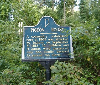 Pigeon Roost State Historic site - Clio