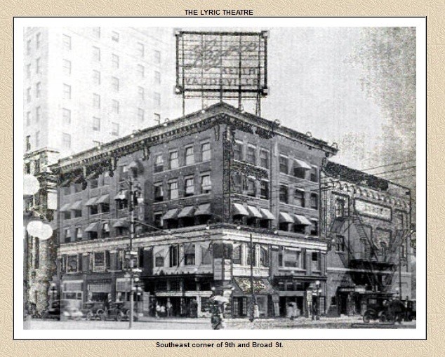 Lyric Theatre and office building and Charles Franklin Payne - Clio
