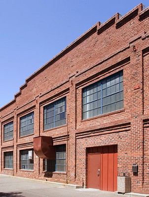 Blue Diamond Building and Historical Marker - Clio
