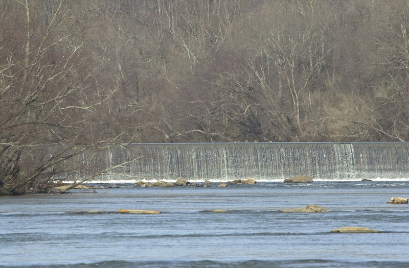 Embrey Dam (1910-2004) Historical Marker - Clio