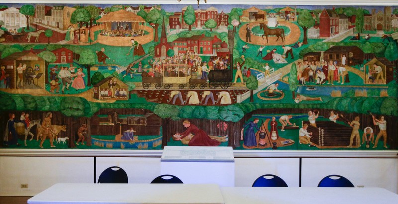 Memorial Hall Mural - Clio