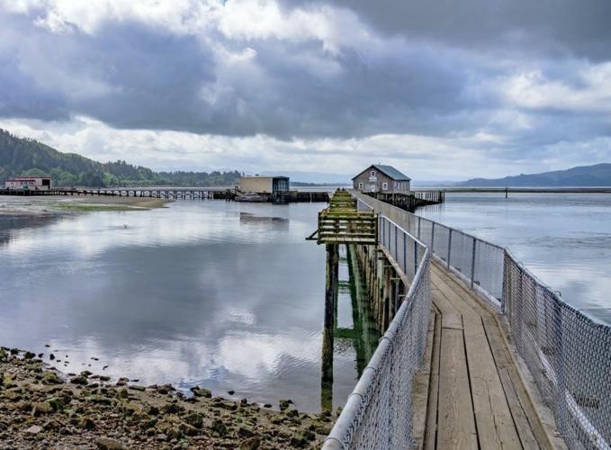 Garibaldi Coast Guard Boat House and Pier - Clio