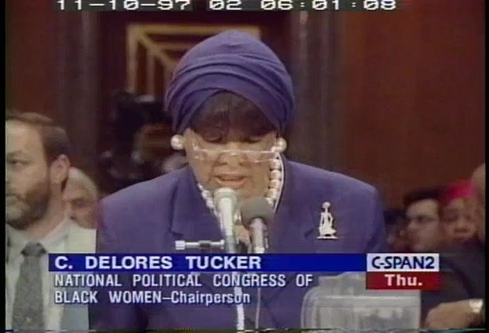 Historical Marker: C. Delores Tucker - Clio