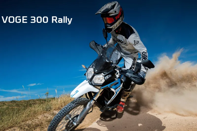 Moto VOGE 300 RALLY Trail / Adventure Voge | Dues Rodes