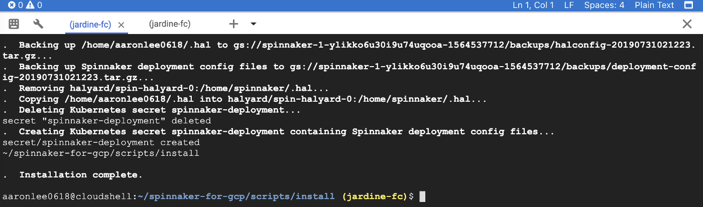 在GCP上安裝Spinnaker的步驟 - Cloud Ace 技術部落格
