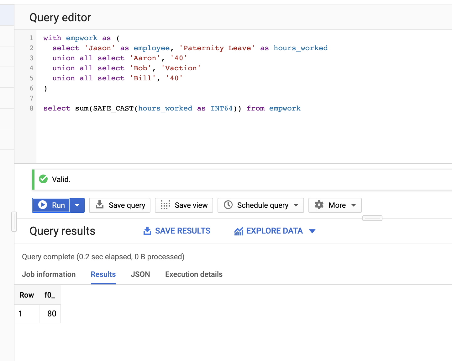 BigQuery 資料型態與功能 part 1 - Cloud Ace 技術部落格