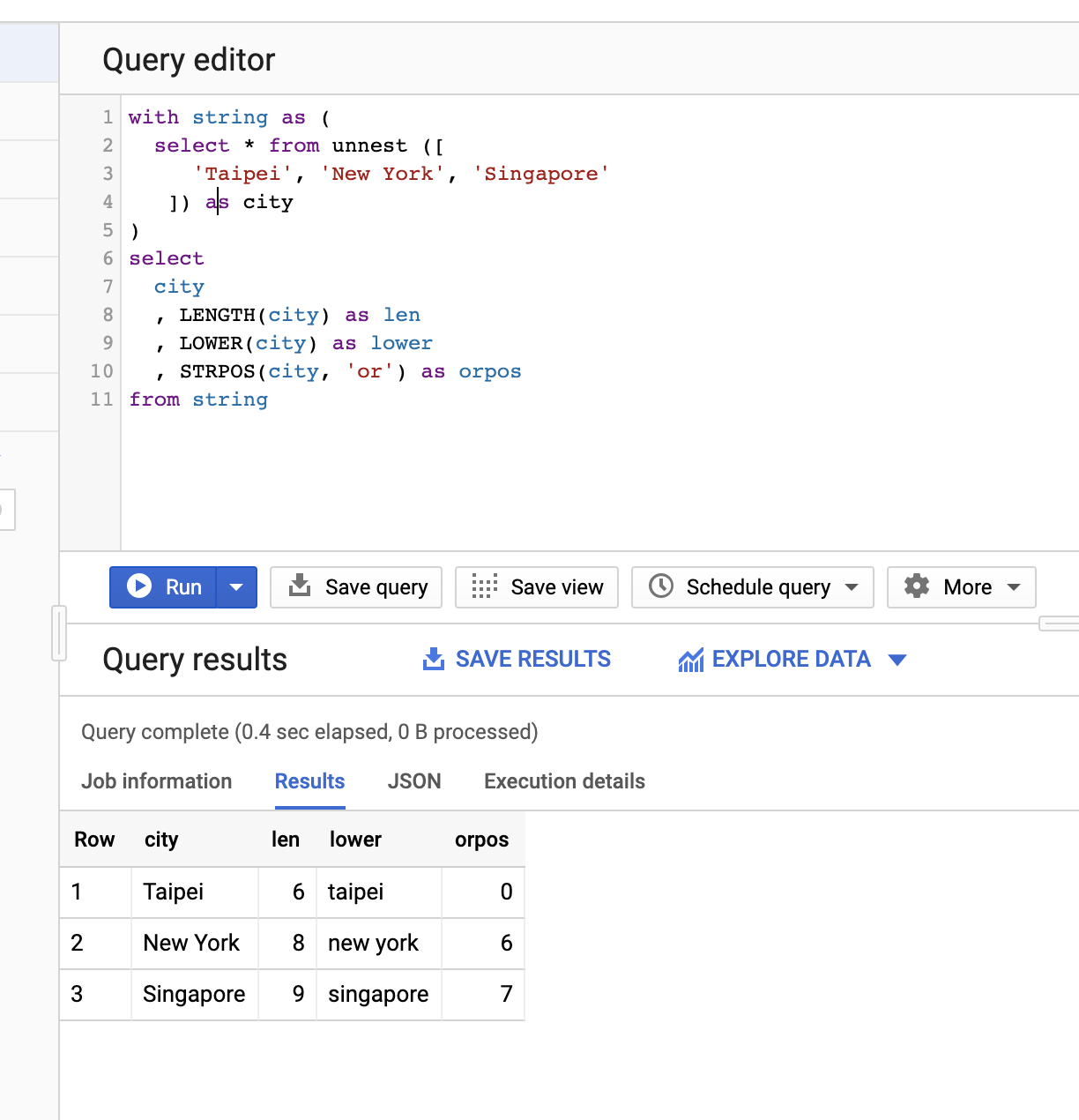 BigQuery 資料型態與功能 part 2 - Cloud Ace 技術部落格