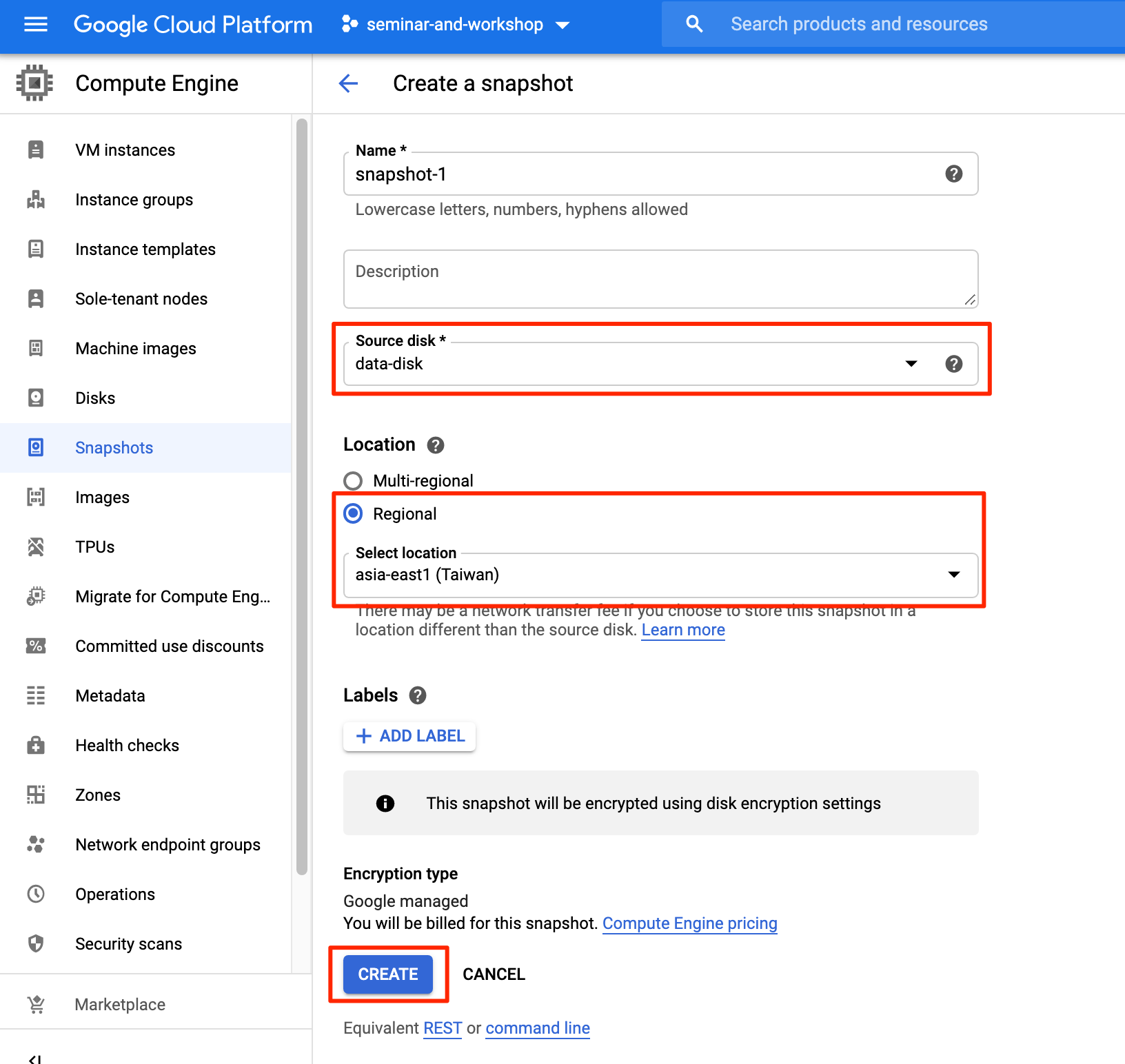 GCP教學―輕鬆備份 GCP VM 資料，快照 Snapshot 自動備份 - Cloud Ace