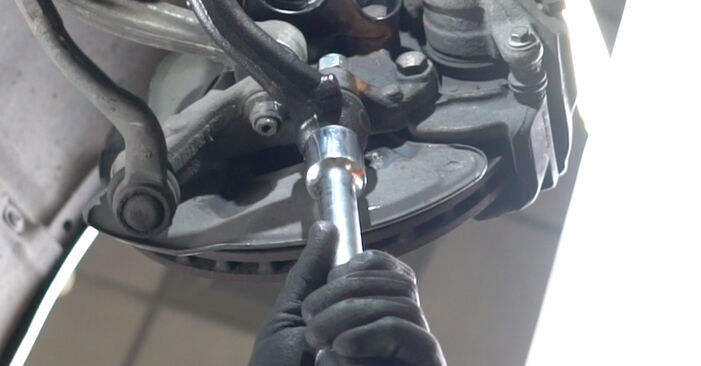 How to change front lower arm on Mercedes W203 – replacement guide C ...