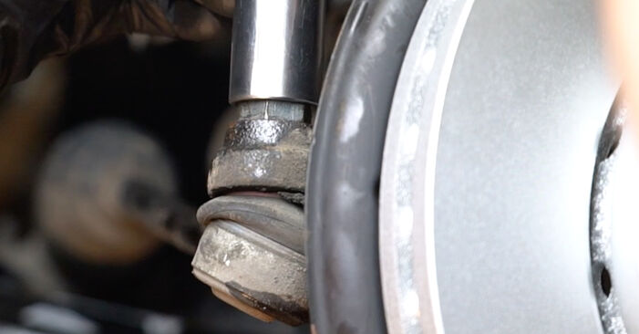 How to change track rod end on VW Polo 5 – replacement guide Polo V ...