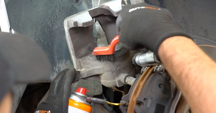 How to change front brake discs on Mercedes W211 – replacement guide E ...