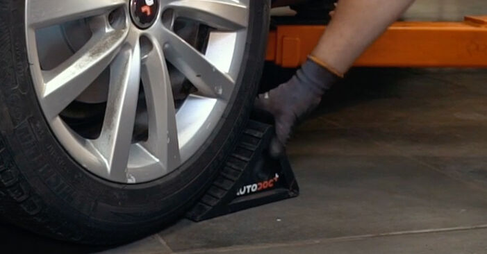 How to change rear ABS sensor on VW Eos (1F7, 1F8) – replacement guide ...