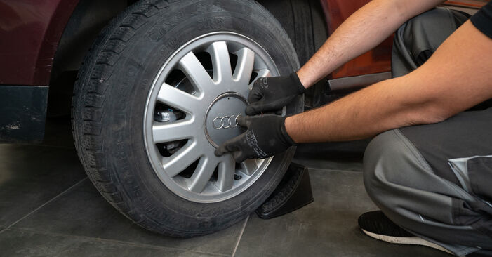 How to change rear shock absorbers on AUDI A1 Hatchback (8X1, 8XK ...