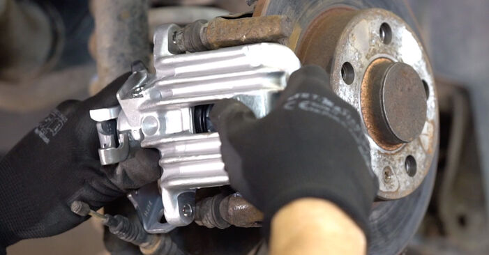 How to change rear brake caliper on AUDI A3 Hatchback (8P1 ...