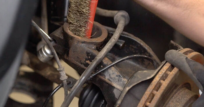 How to change front strut mount on MINI Convertible (R52) – replacement ...