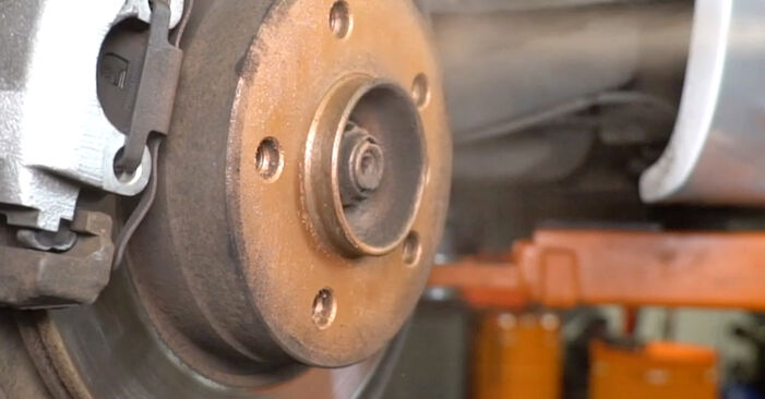 How to change rear brake pad wear sensor on BMW 3 Convertible (E46 ...