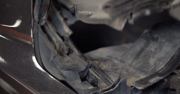 How to change front strut mount on FORD Focus Mk3 Box Body / Hatchback ...