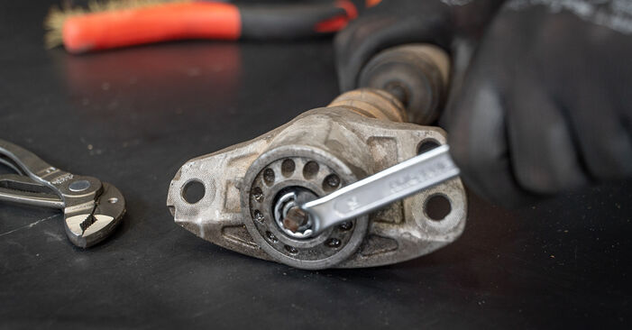 How to change rear shock absorbers on VW Jetta Mk5 (1K) – replacement ...