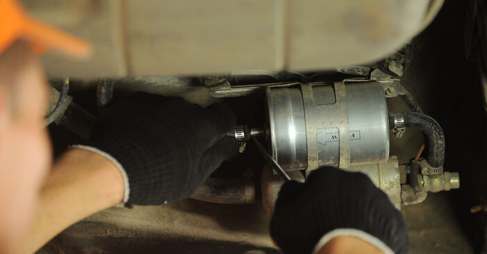 How to change fuel filter on MERCEDES-BENZ SL Convertible (R230 ...