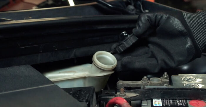 How to change front brake discs on FORD Puma – replacement guide