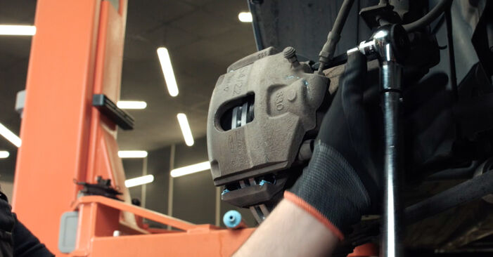 How to change front brake pads on FORD PUMA (EC_) – replacement guide