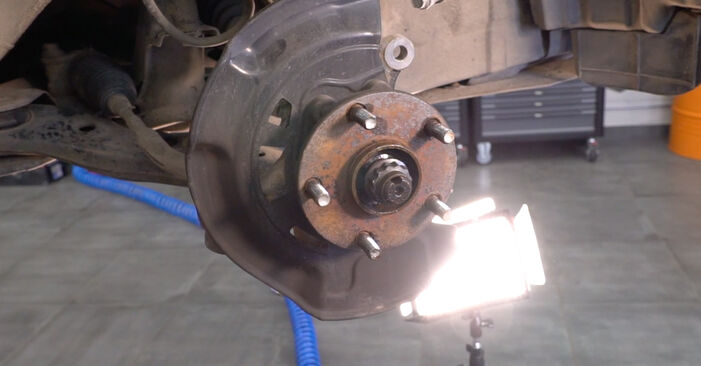 How to change front wheel bearing on TOYOTA RAV 4 IV (ZSA4_, ALA4 ...