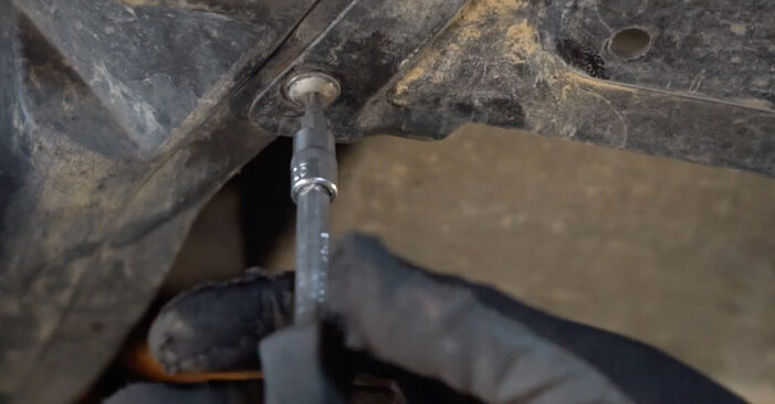 How to change engine oil and filter on VW Caddy I Pickup (14 ...