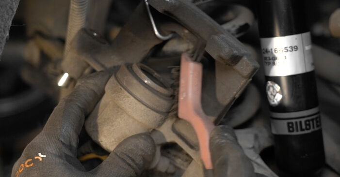 How to change rear brake pad wear sensor on Mercedes W204 – replacement ...