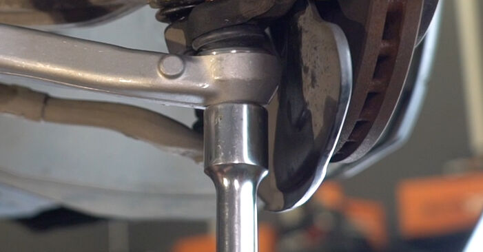 How to change front lower arm on MERCEDES-BENZ SLK (R172) – replacement ...