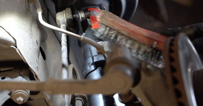 How to change front anti roll bar links on FORD B-MAX (JK ...