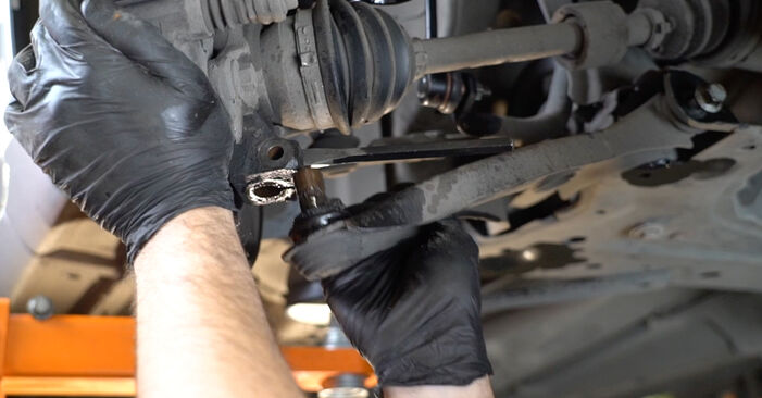 How to change front lower arm on FORD KA+ Saloon (TK, FK) – replacement ...