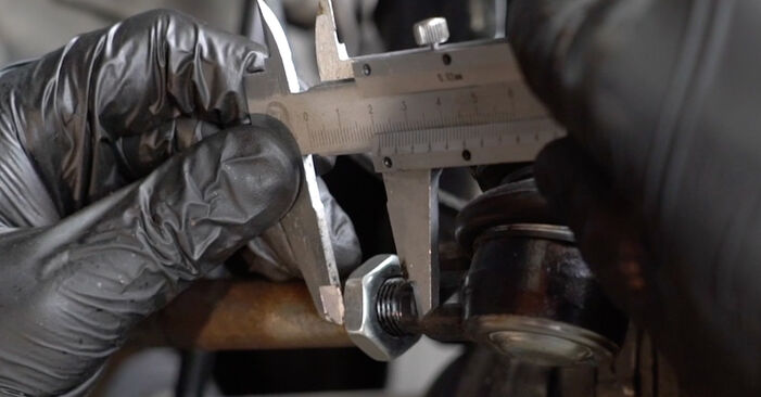 How to change track rod end on PEUGEOT 504 Pickup – replacement guide ...