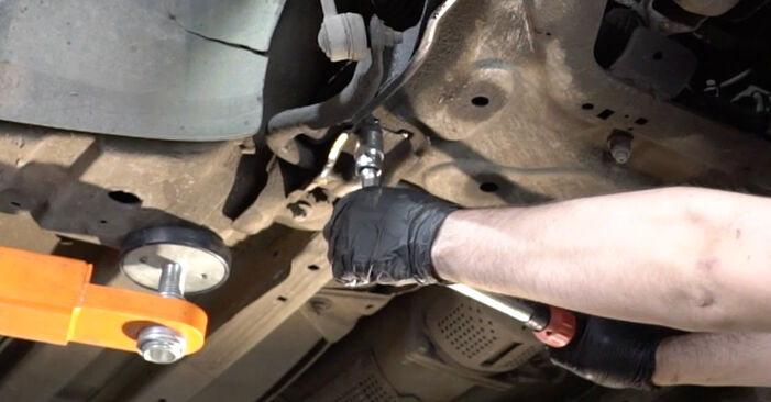 How to change front lower arm on PEUGEOT 307 Estate (3E) – replacement ...