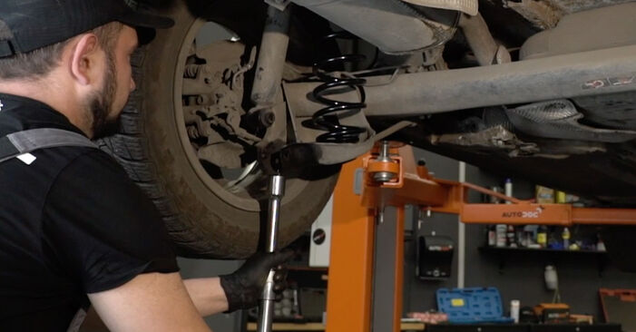 How to change rear coil springs on PEUGEOT 308 I CC (4B) – replacement ...